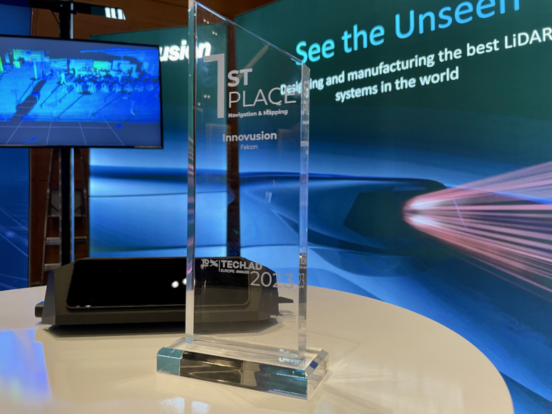 Innovusion Wins Award 2023 for Falcon Lidar | Geo Week News